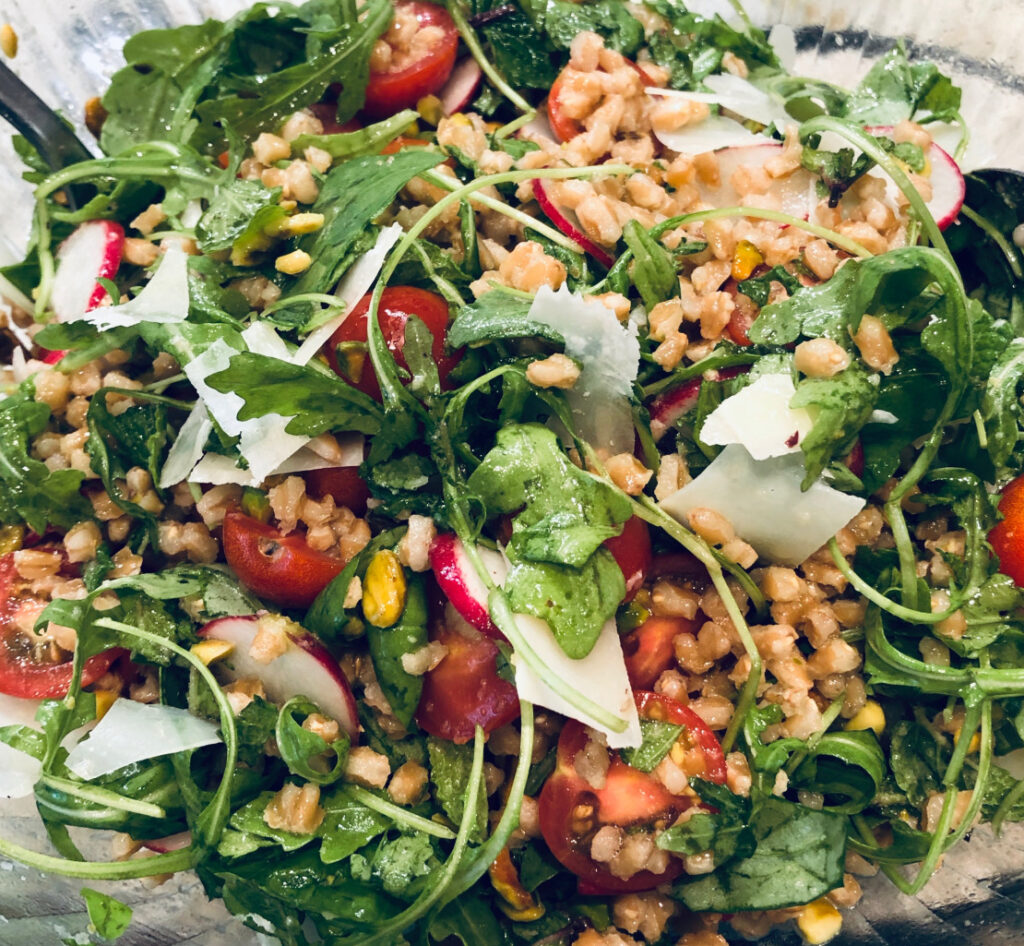 Charlie Bird’s Farro Salad - Janine's Recipes